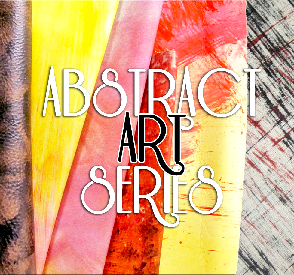 Abstract Art Leather - Townsend Leather