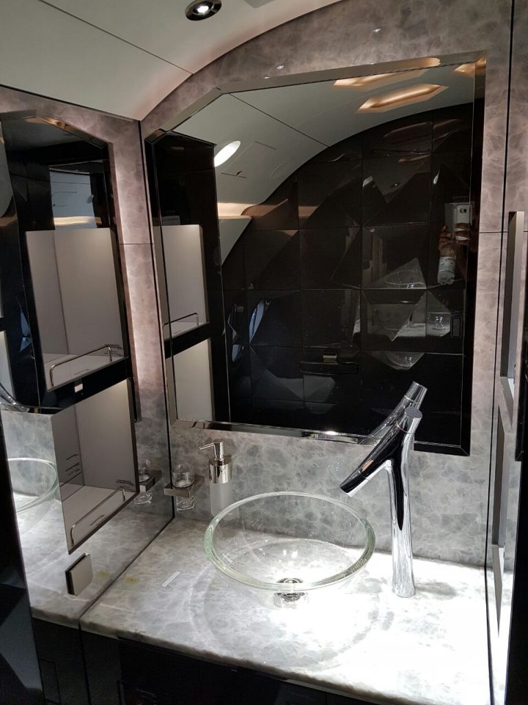 Aviation Interior Spotlight - Edese Doret Royal Jet - Townsend Leather